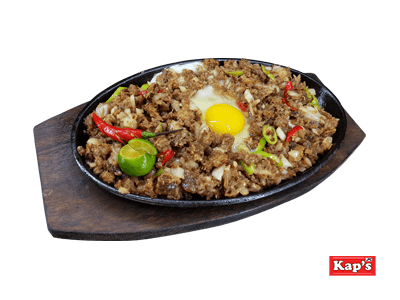 Pork Sisig w/ Egg - Kaps Tapsi