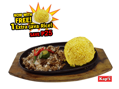 Sizzling Sisig - Kaps