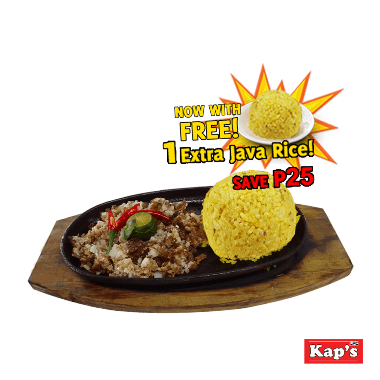 Sizzling Sisig - Kaps